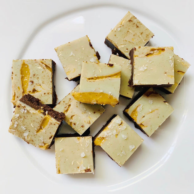 Almond Butter Freezer Fudge – Glow Flow Chefs
